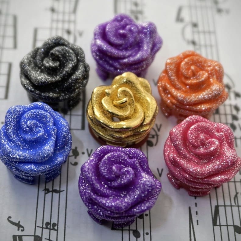 Colourful Rose Crown for Concert Flutes – Flute Gadgets