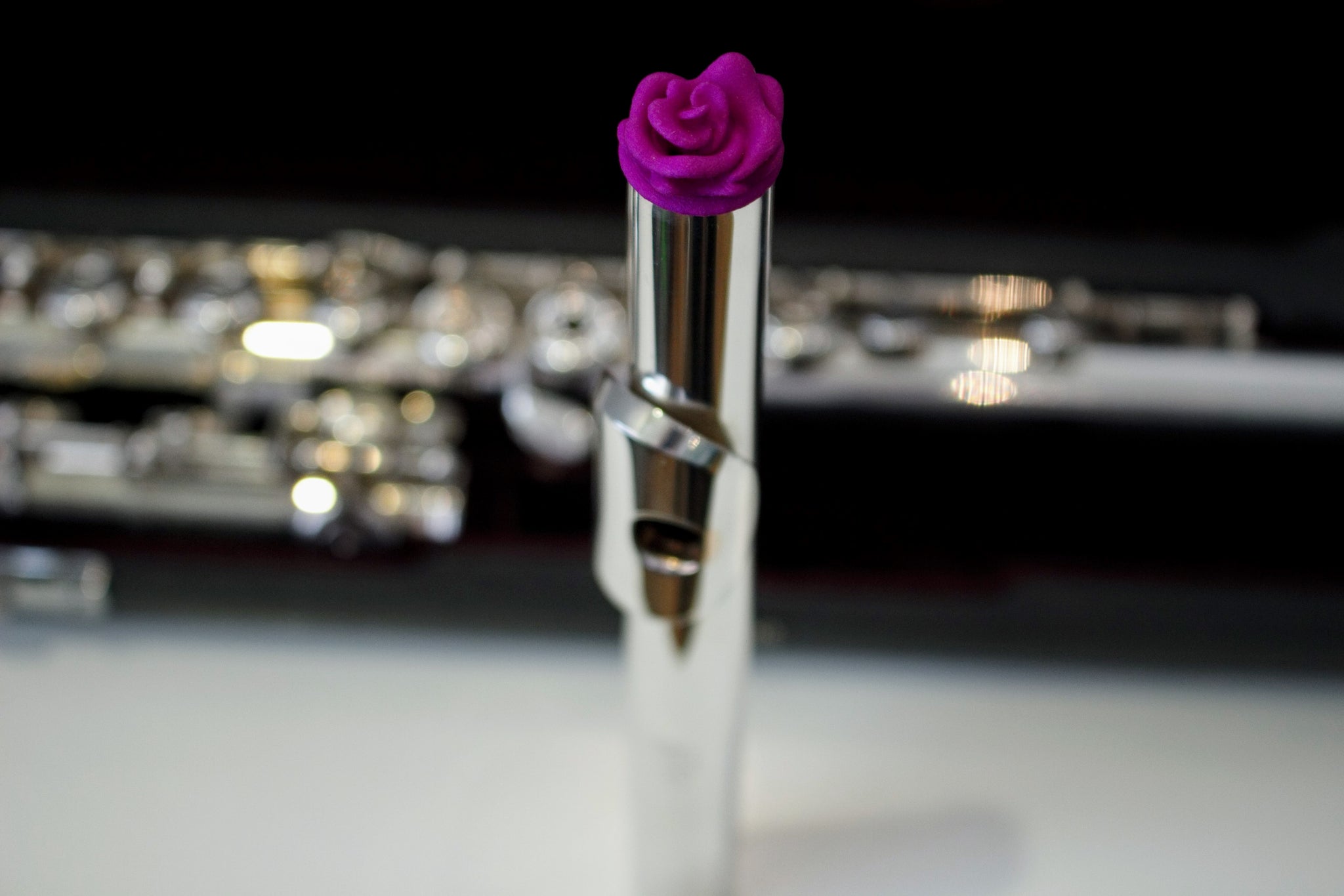 Colourful Rose Crown for Concert Flutes – Flute Gadgets